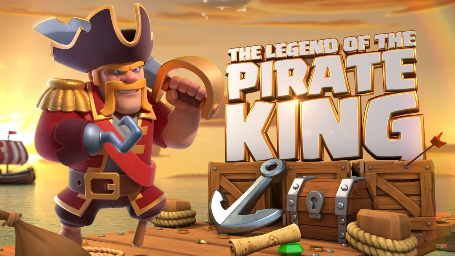 Pirate King - Clash of Clans November Season Gold Pass | Buy-clash